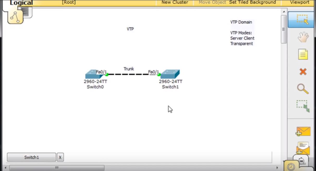 VTP Transparent Mode Configuration with Packet Tracer - CCDTT VTP Transparent Mode Configuration with Packet Tracer - CCDTT