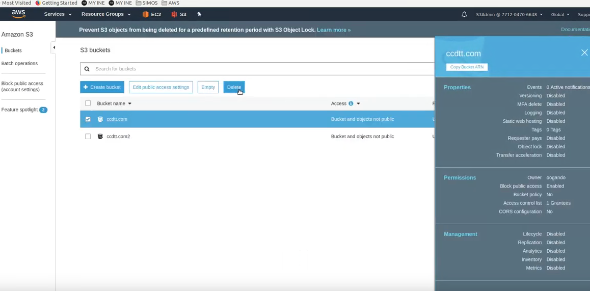Basic Identity Access Management (IAM) Configuration - AWS
