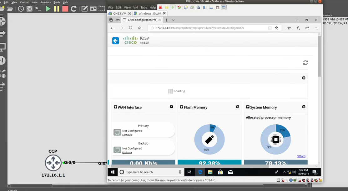 Installing Cisco Configuration Professional CCP in GNS3 - SVPN 300-730